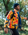 Men's Reversible Puffer-Puffer Jacket — Fizzy Yellow & Blue | Labo Mono
